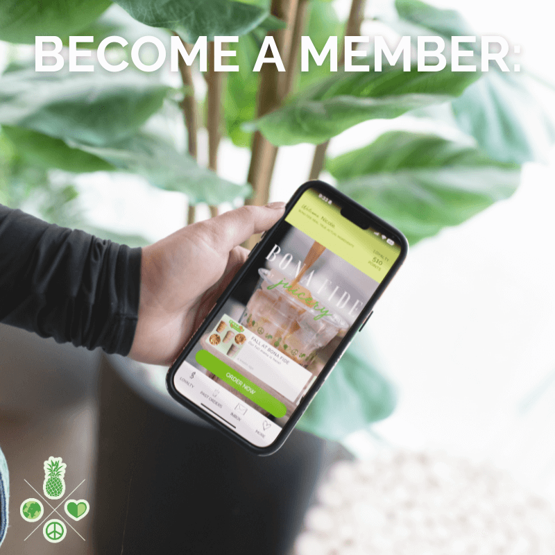 Menu - Bona Fide Juicery